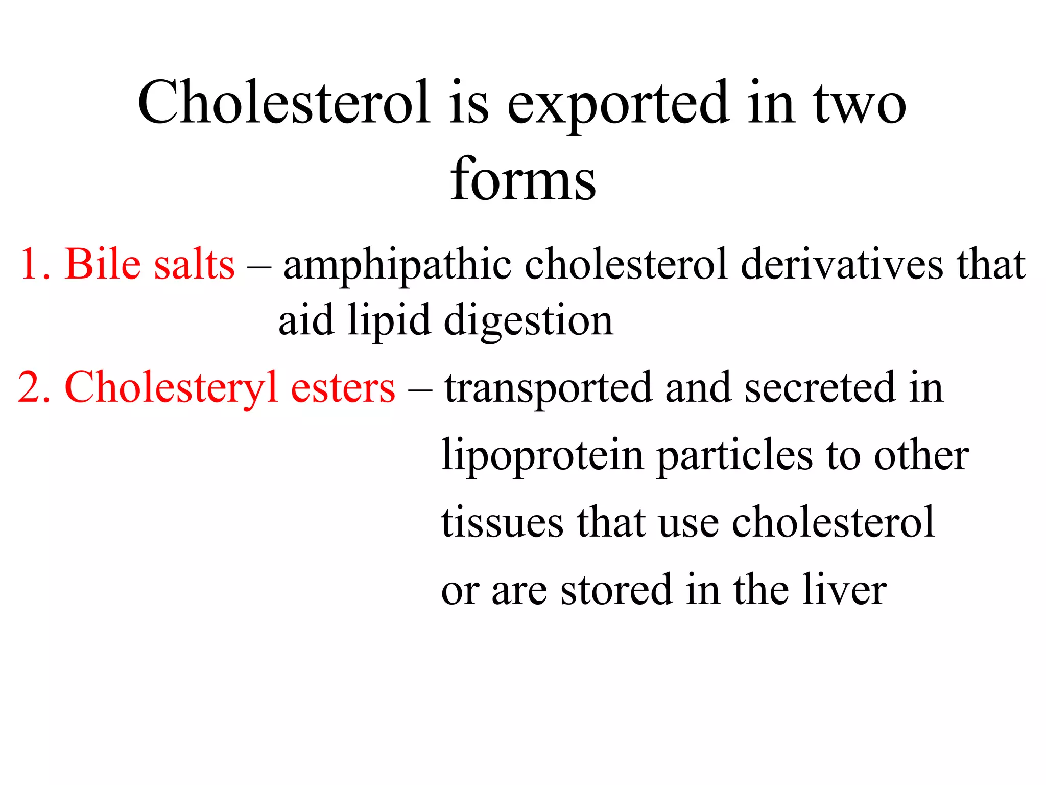 Biosynthesis Of Cholesterol Sir Khalid Biochem Ppt