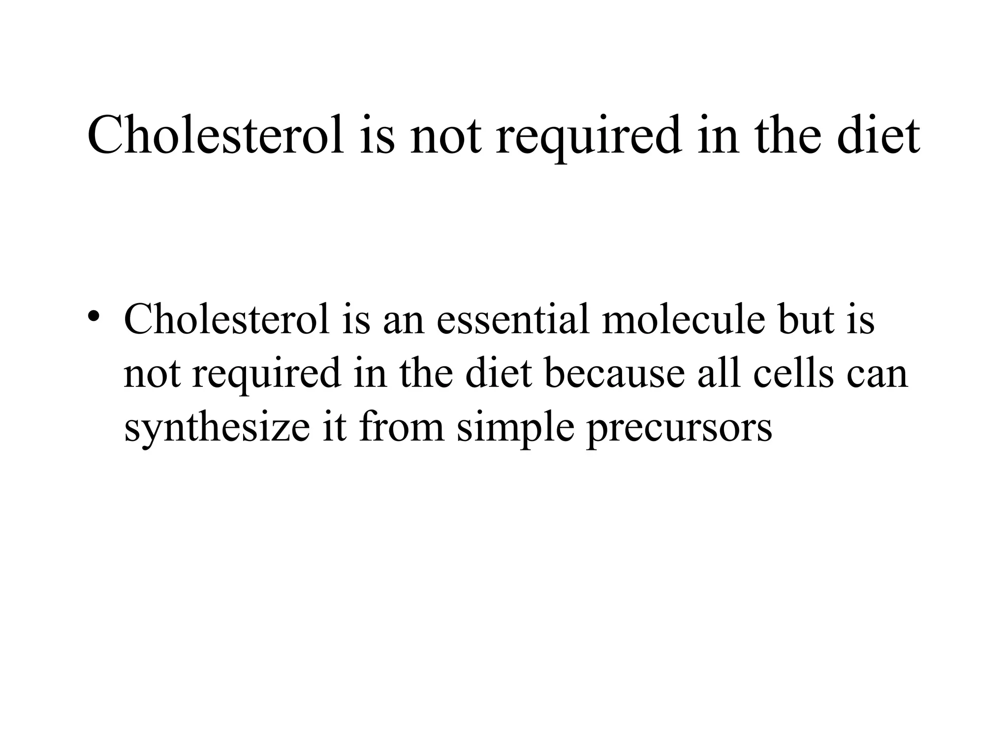 Biosynthesis of cholesterol --Sir Khalid (Biochem) | PPT