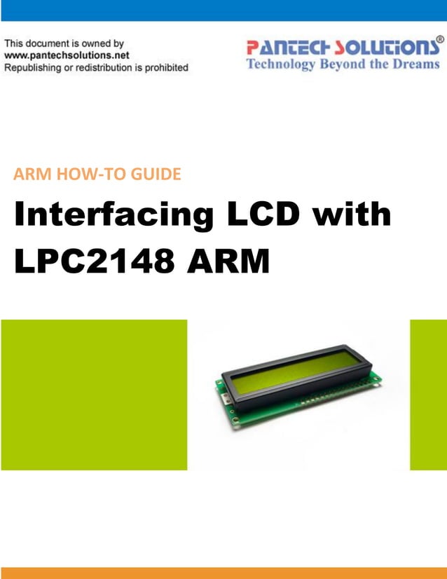 4 bit lcd_interfacing_with_arm7_primer | PDF