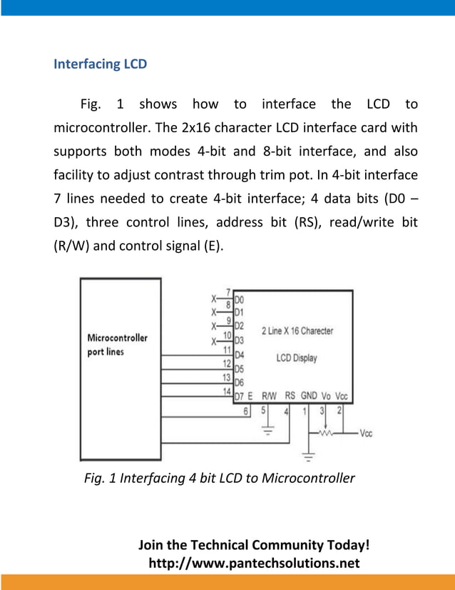 4 bit lcd_interfacing_with_arm7_primer | PDF