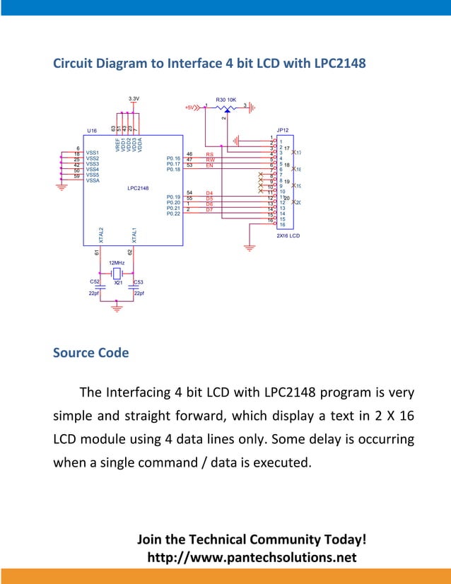 4 bit lcd_interfacing_with_arm7_primer | PDF