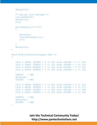 4 bit lcd_interfacing_with_arm7_primer | PDF