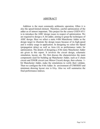 4 bit manchester_adder | PDF