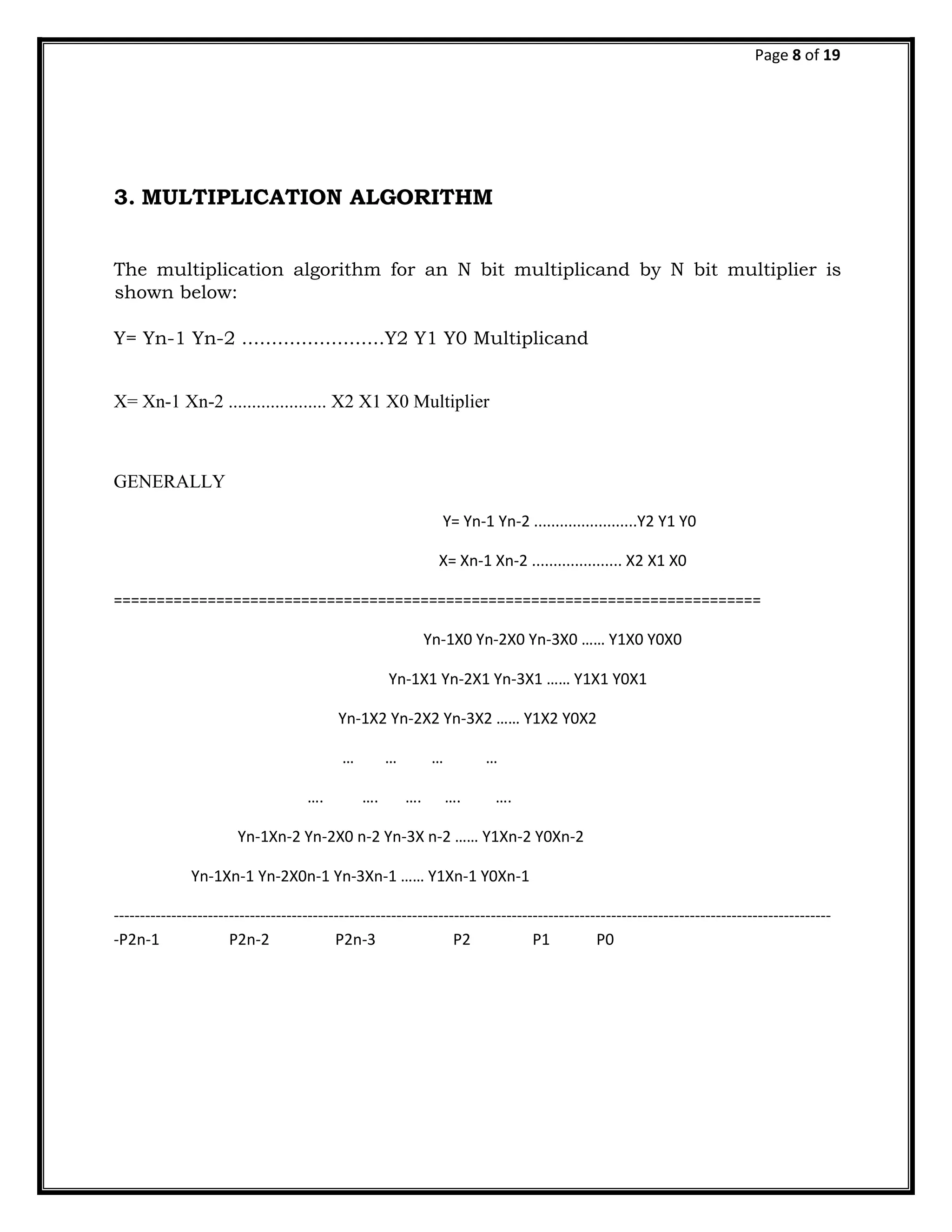 Mini Project on 4 BIT SERIAL MULTIPLIER | PDF