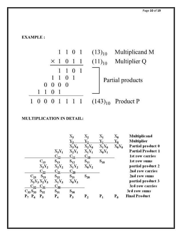 Mini Project on 4 BIT SERIAL MULTIPLIER | PDF