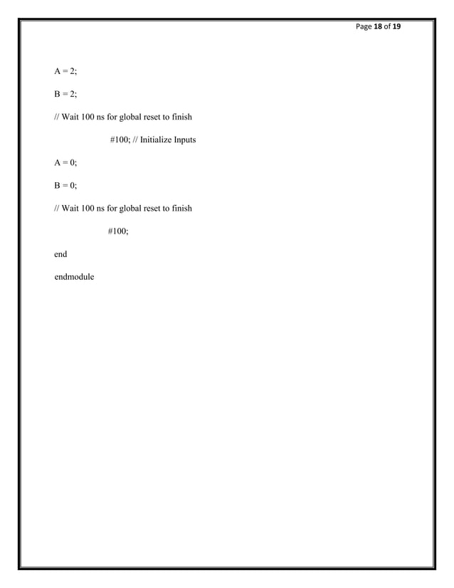 Mini Project on 4 BIT SERIAL MULTIPLIER | PDF