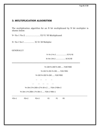 Mini Project on 4 BIT SERIAL MULTIPLIER | PDF