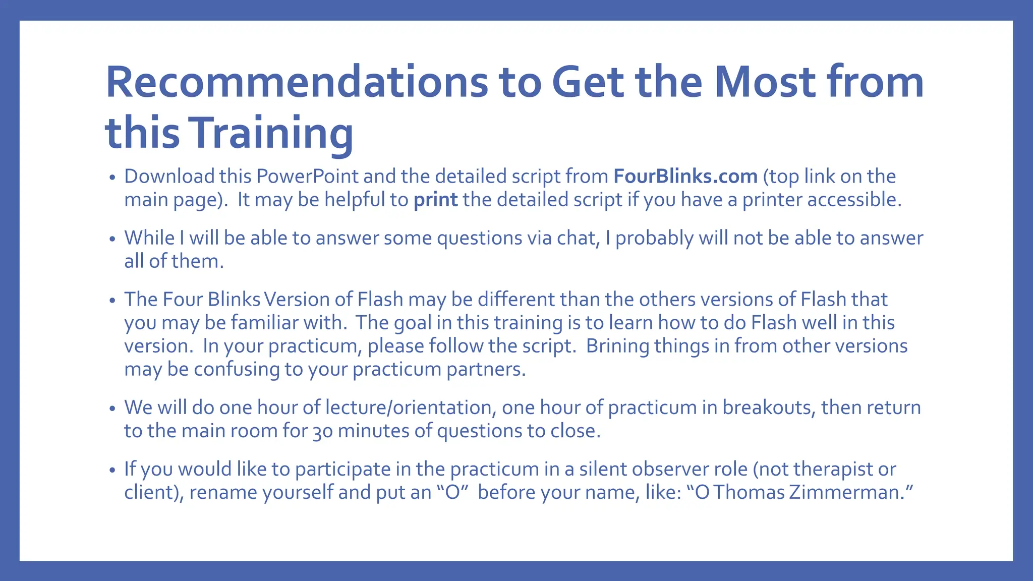 The four bling viersion of flash healing complex trauma in the 21st ...