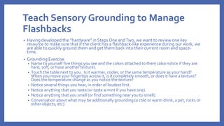 The four bling viersion of flash healing complex trauma in the 21st ...