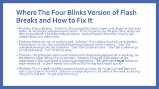 The four bling viersion of flash healing complex trauma in the 21st ...