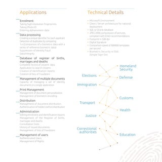 Semlex BNS: Biometric Network system | PDF
