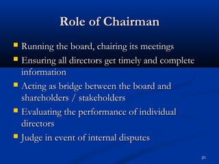 Board of directors | PPT