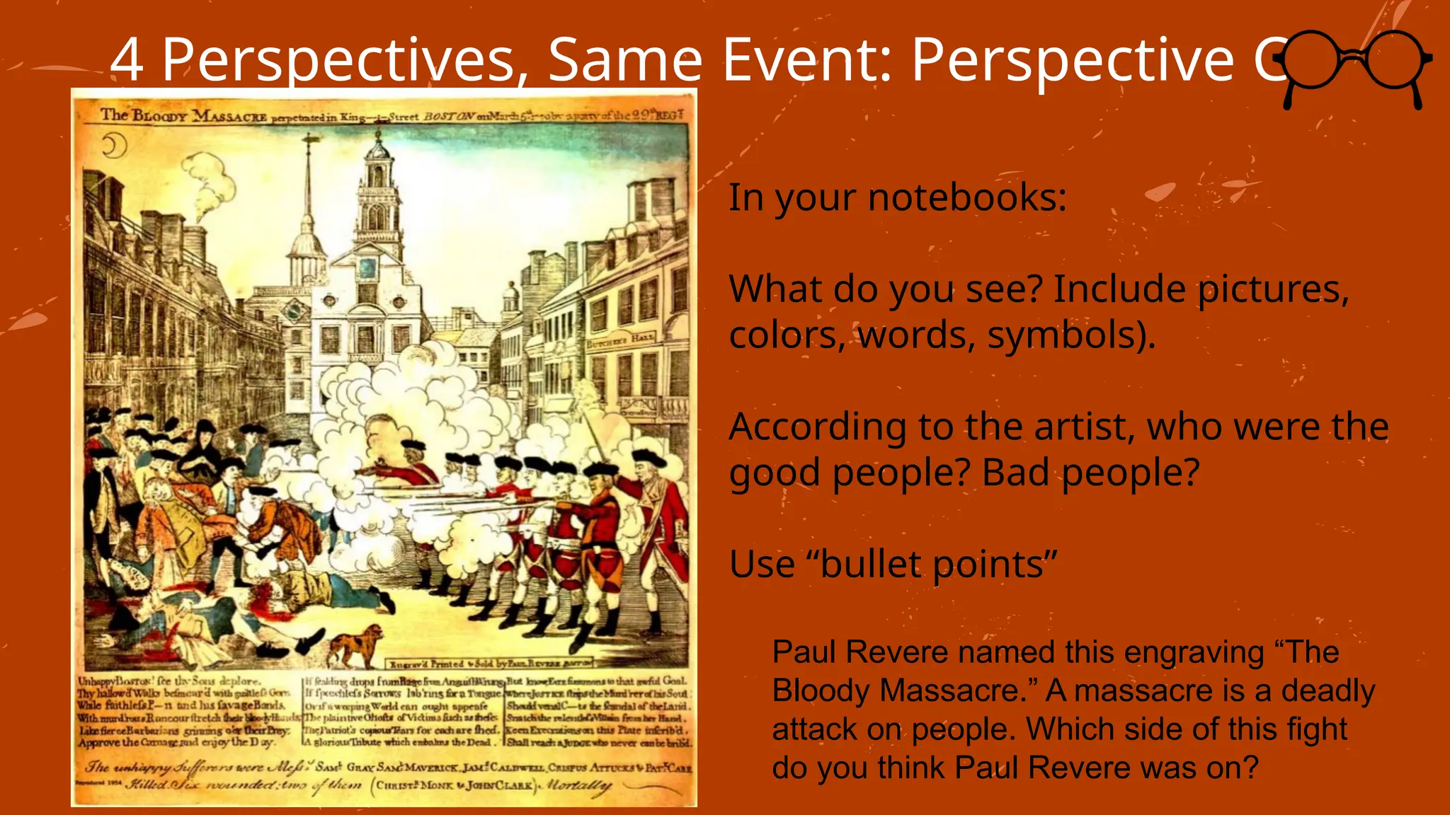 Boston Massacre American Revolution Slides | PPTX