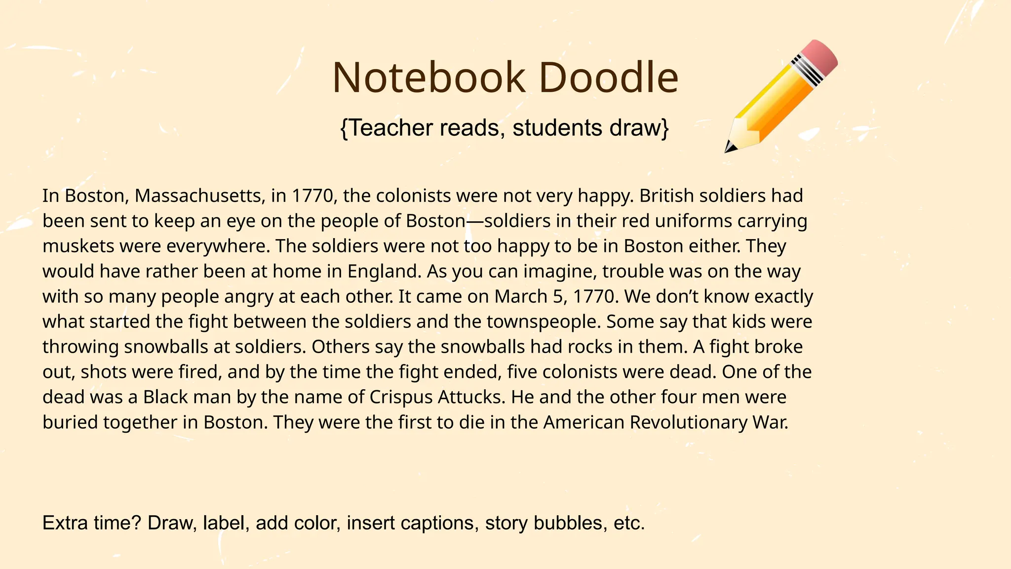 Boston Massacre American Revolution Slides | PPTX