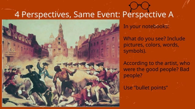 Boston Massacre American Revolution Slides | PPTX