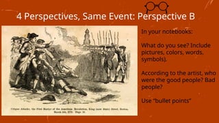 Boston Massacre American Revolution Slides | PPTX