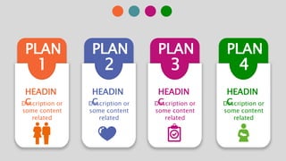 4 box infographics animation | PPT