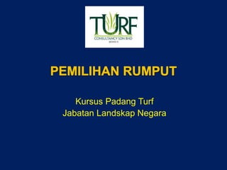 4b pemilihan rumput | PPTX