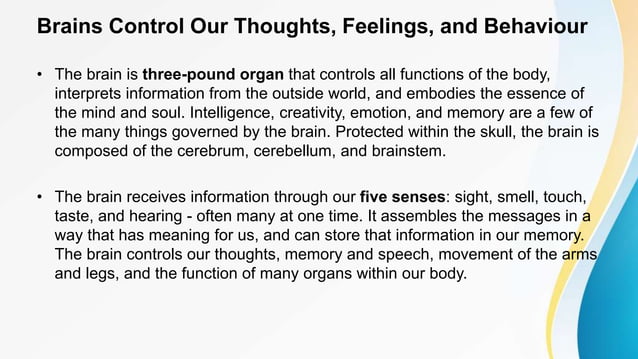 4) Brain and Behaviours.pptx