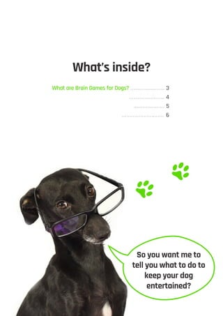 Brain Games for Dog | PDF