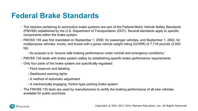 4 Braking System Components and Performance Standards.pptx