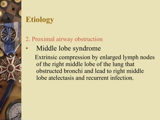 4 bronchiectasis | PPT