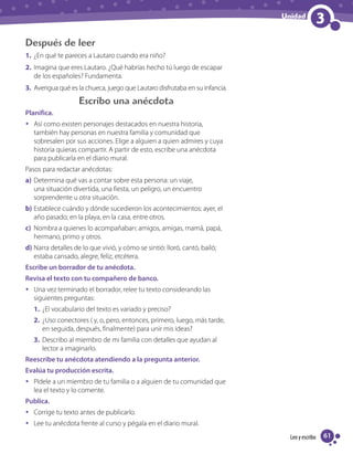 4° básico lenguaje estudiante santillana | PDF