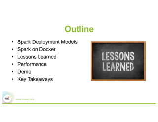 Lessons Learned From Running Spark On Docker | PDF | Cloud Computing | Internet