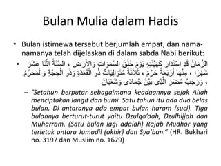 4 Bbulan Hharam - Ppengajian Baitul Muttaqin bsd - Dr. H. Hasani Ahmad ...