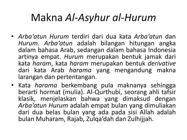 4 Bbulan Hharam - Ppengajian Baitul Muttaqin bsd - Dr. H. Hasani Ahmad ...