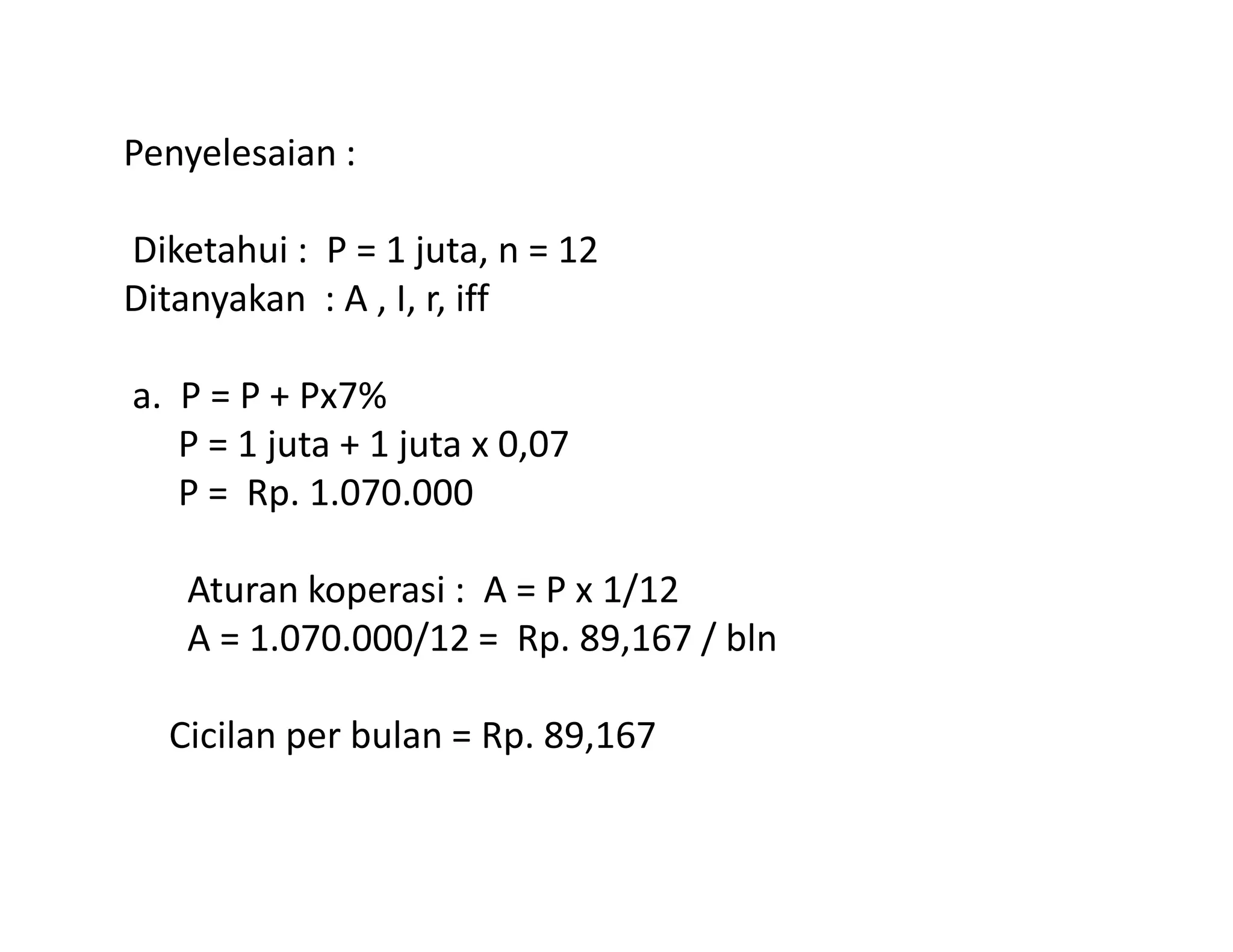 4 bunga nominal dan bunga efektif | PDF