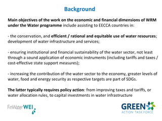 Economic Analysis for WRM | PPT