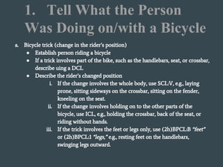 4c. Telling About Accidents - Describing an Incident With a Bicycle | PDF
