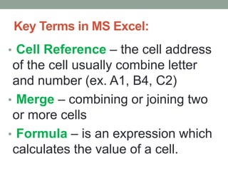 Advanced Spreadsheet Skills - Empowerment Technologies | PPTX