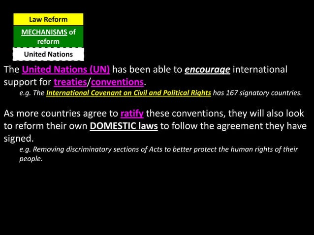 Law Reform - Mechanisms | PPTX