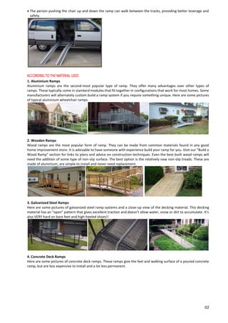 Ramps - Notes | DOCX | Van | Auto Body Styles