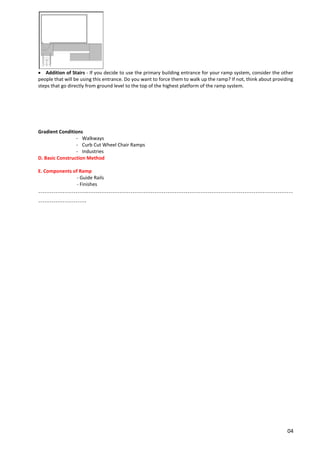 Ramps - Notes | DOCX