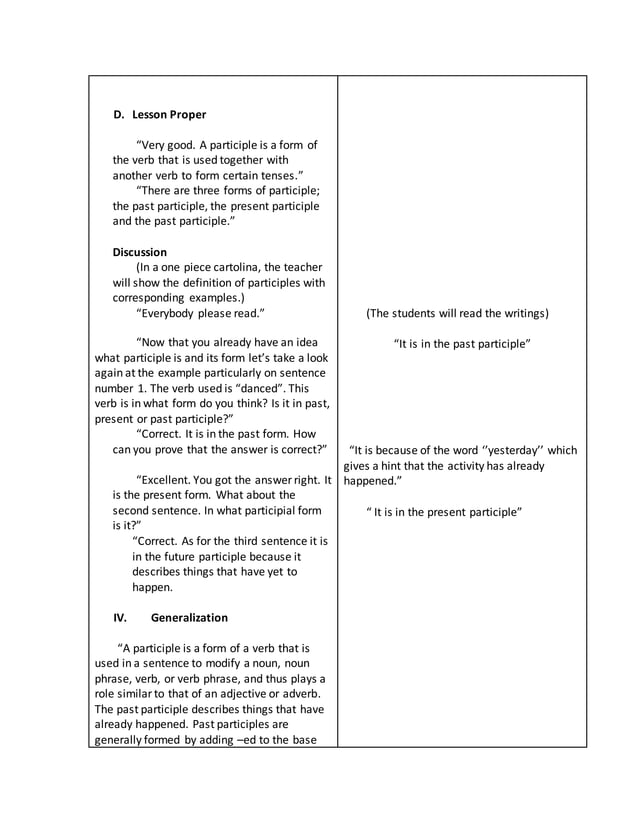 Detailed Lesson Plan in English Grade 9 michelle | DOCX