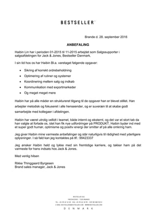 Haibin udtalelse | PDF