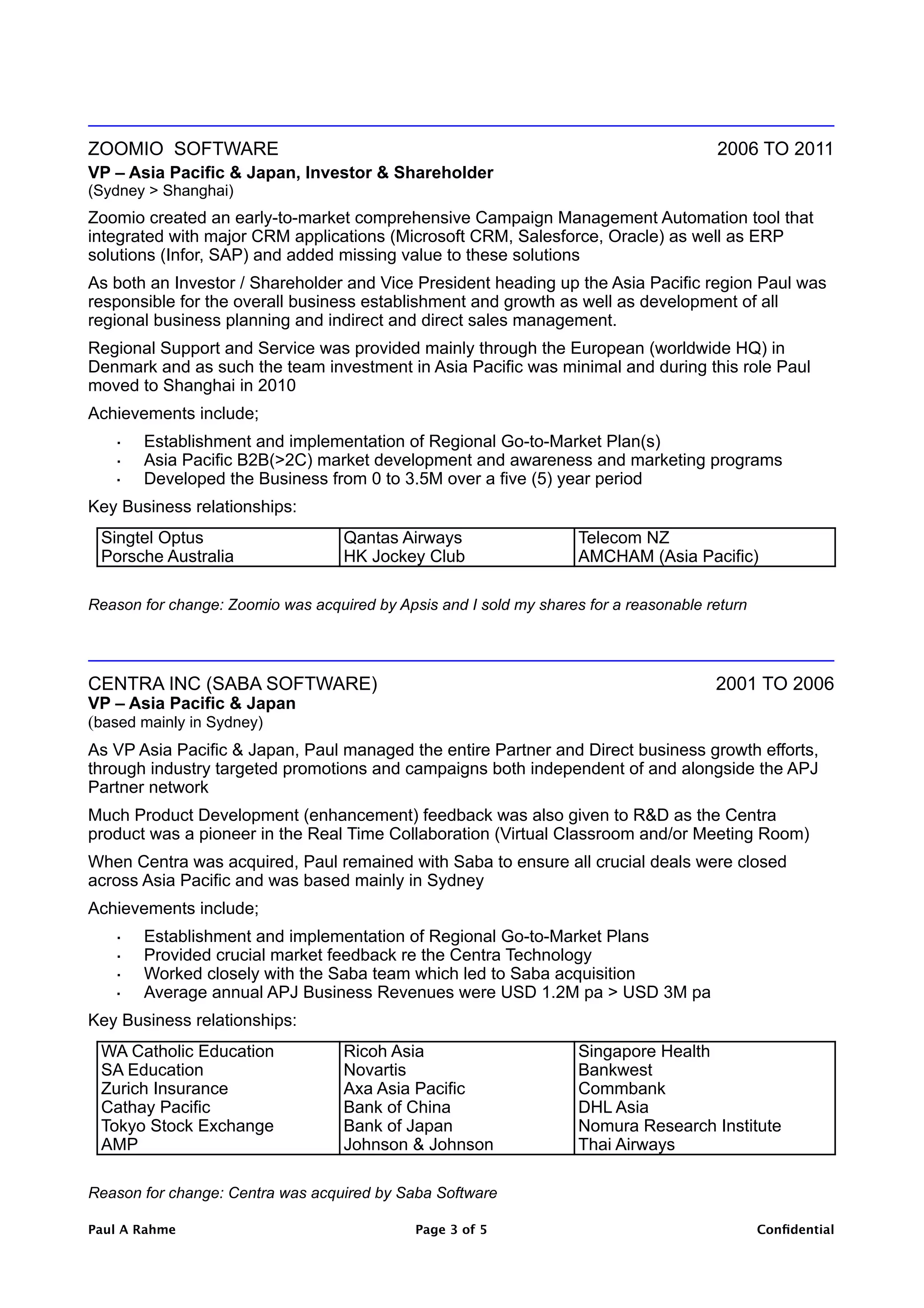 Paul A Rahme CV | PDF