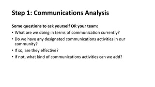 Comm:Marketing Guide Slides | PPT