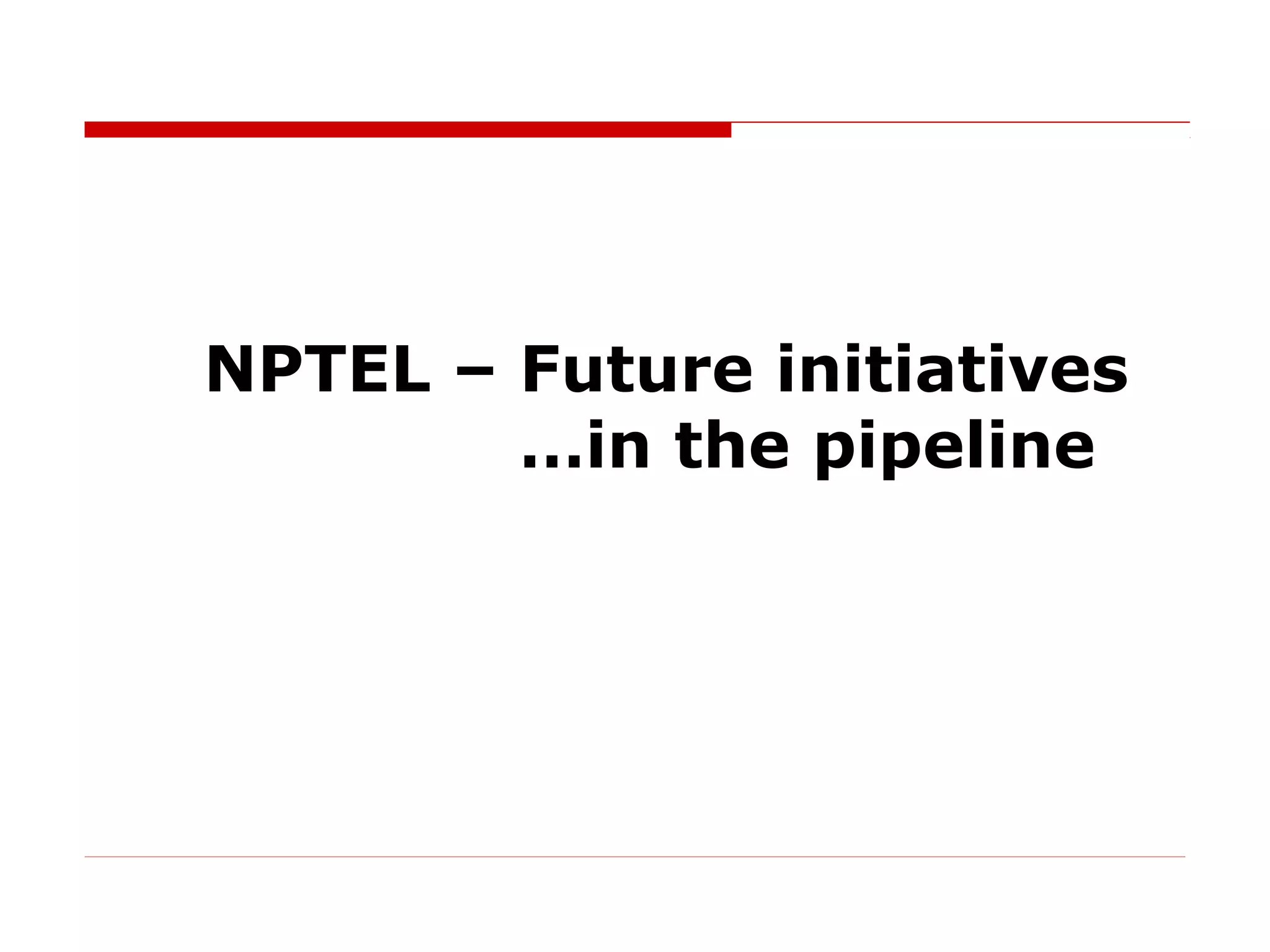 NPTEL PPT-April 2016 | PPT