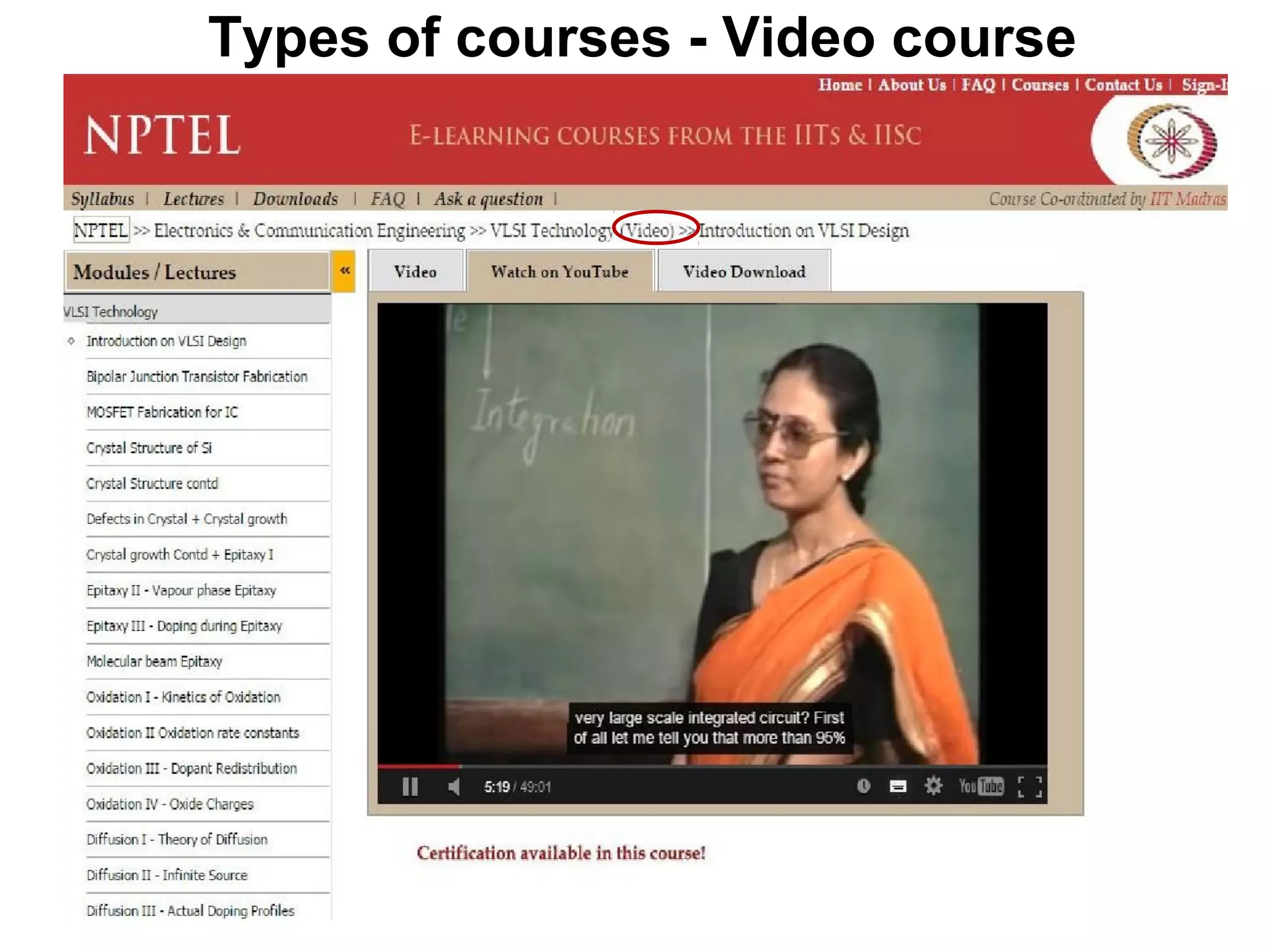 NPTEL PPT-April 2016 | PPT