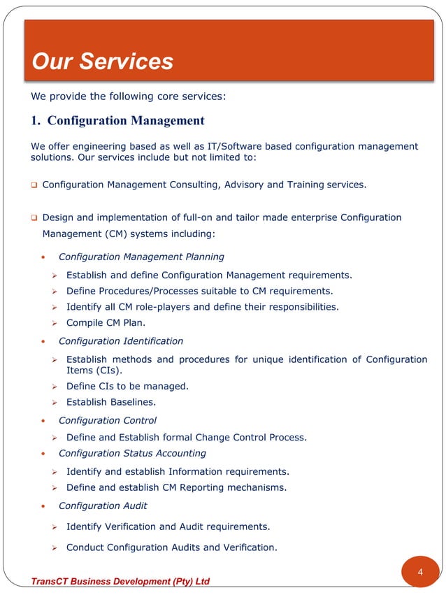 Transct Buisness Development | PDF