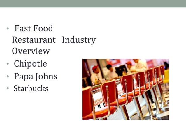 FastFoodIndustry | PPT