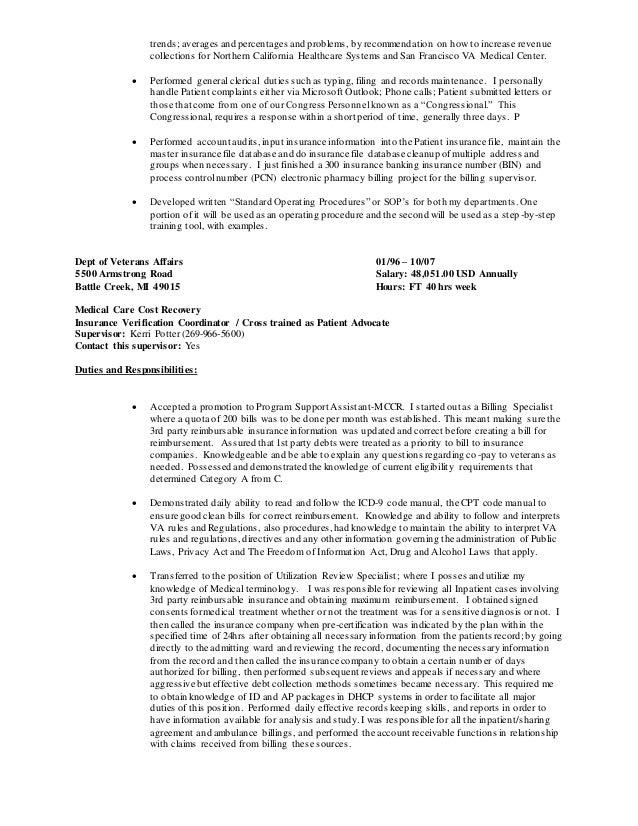 Alice's Admin Resume