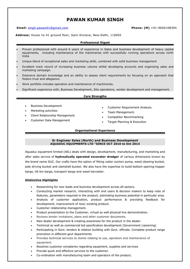 CV -PAWAN KUMAR SINGH | DOC