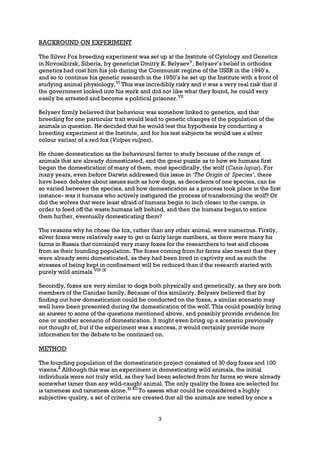 Fox Essay | PDF | Dogs | Pets