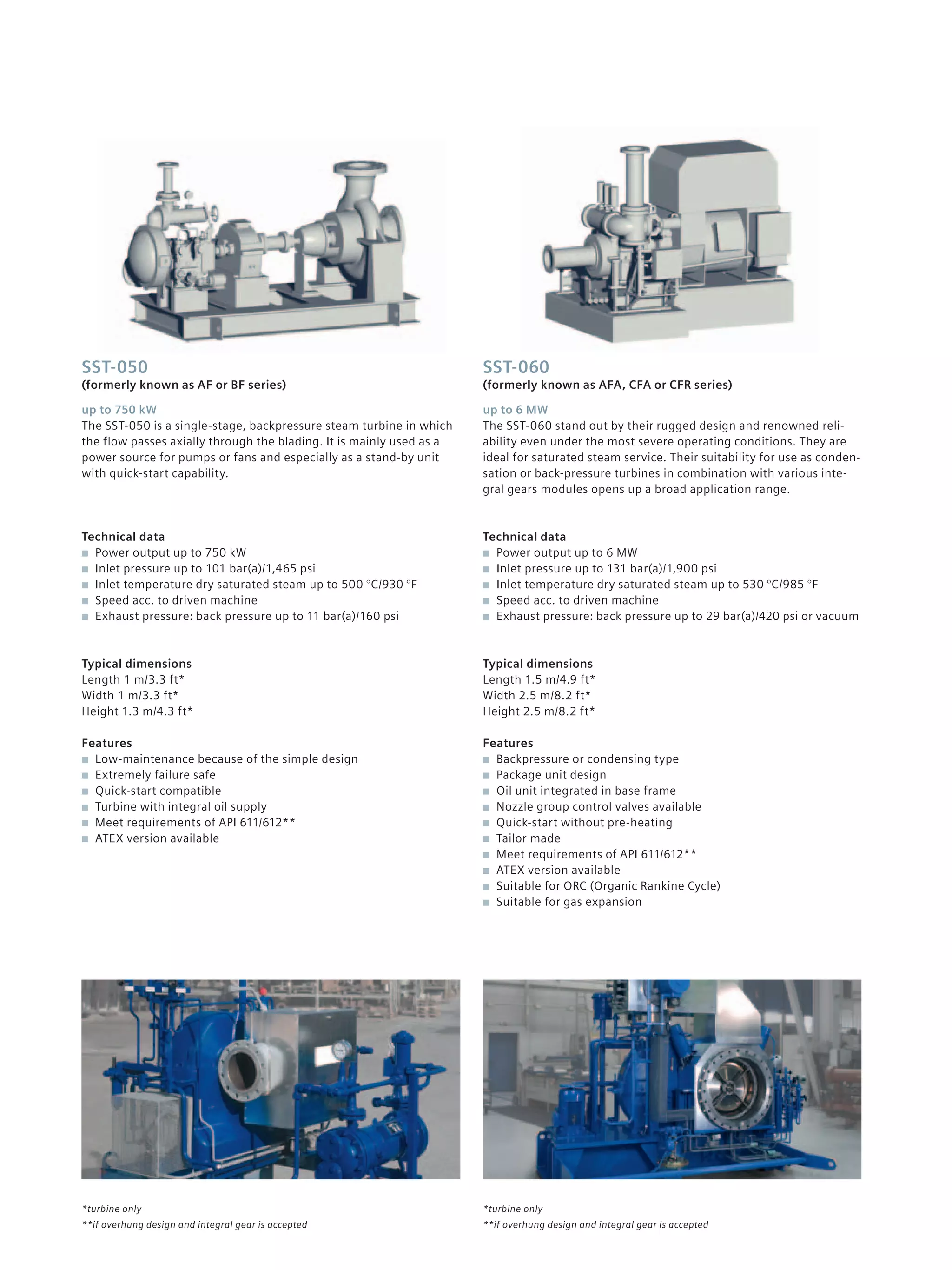 Pre-designed Steam Turbines_EN | PDF