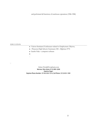 ArleneResume | PDF